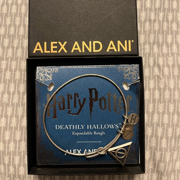 Alex and Ani | Jewelry | Alex And Ani Harry Potter Deathly Hallows Bangle | Poshmark